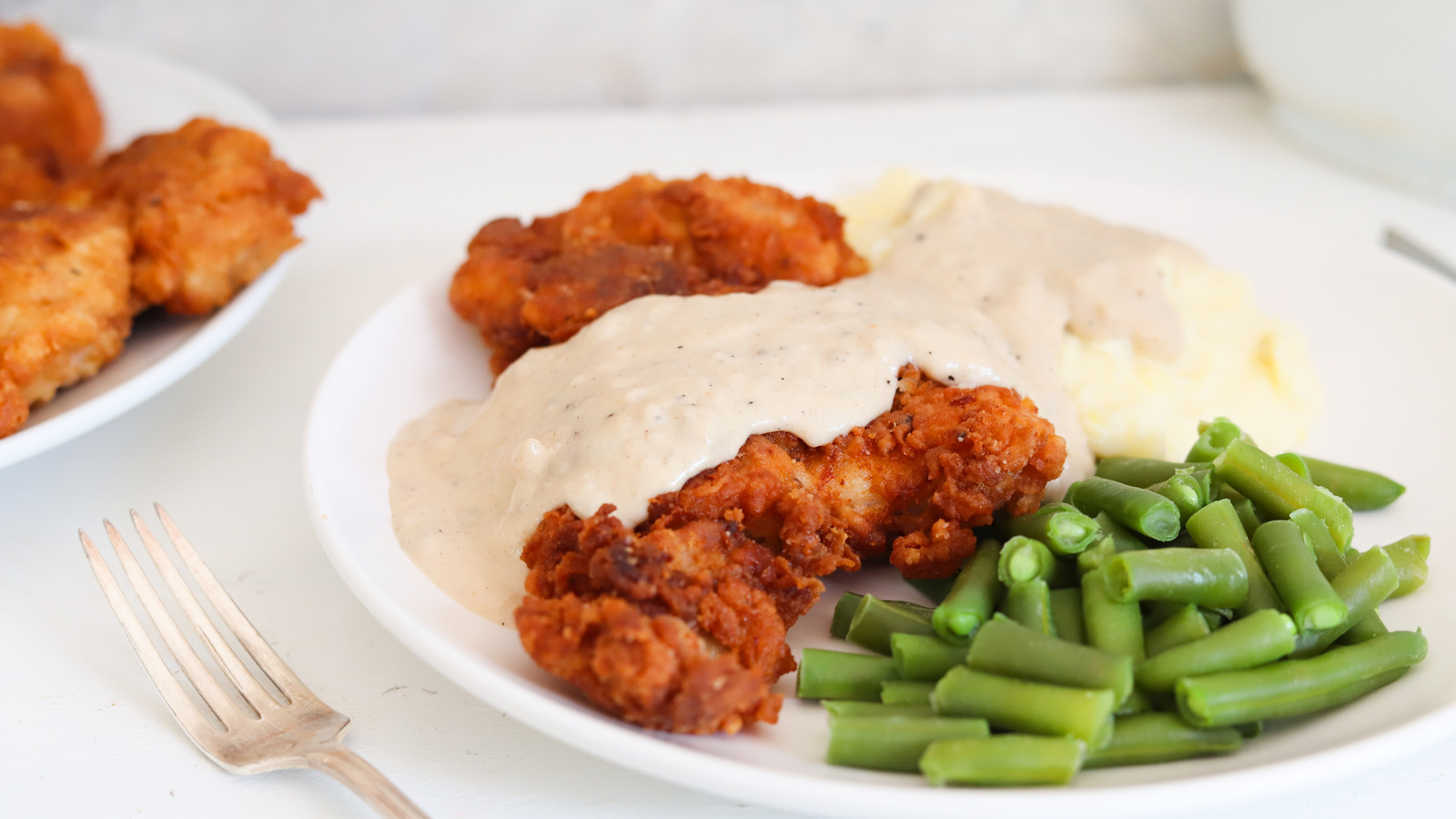how to cook fried chicken gravy