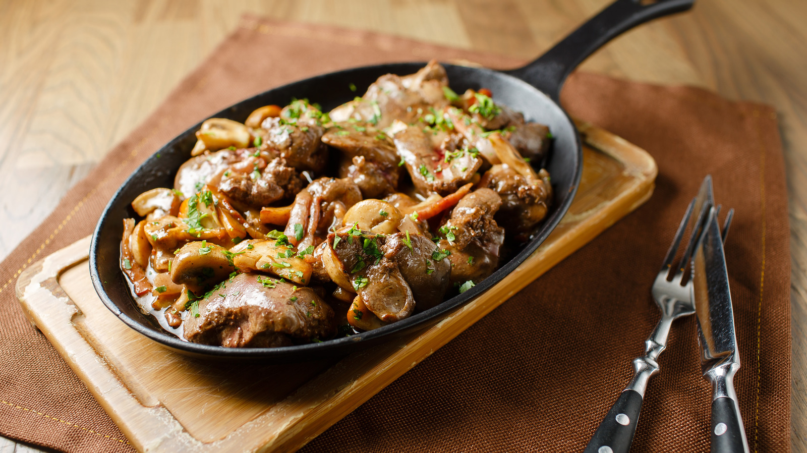 how to quickly cook liver